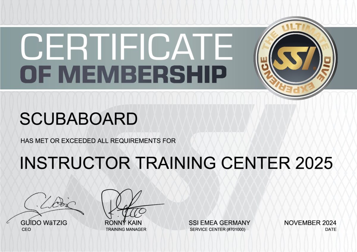 SSI Instructor Training Center - scubaboard